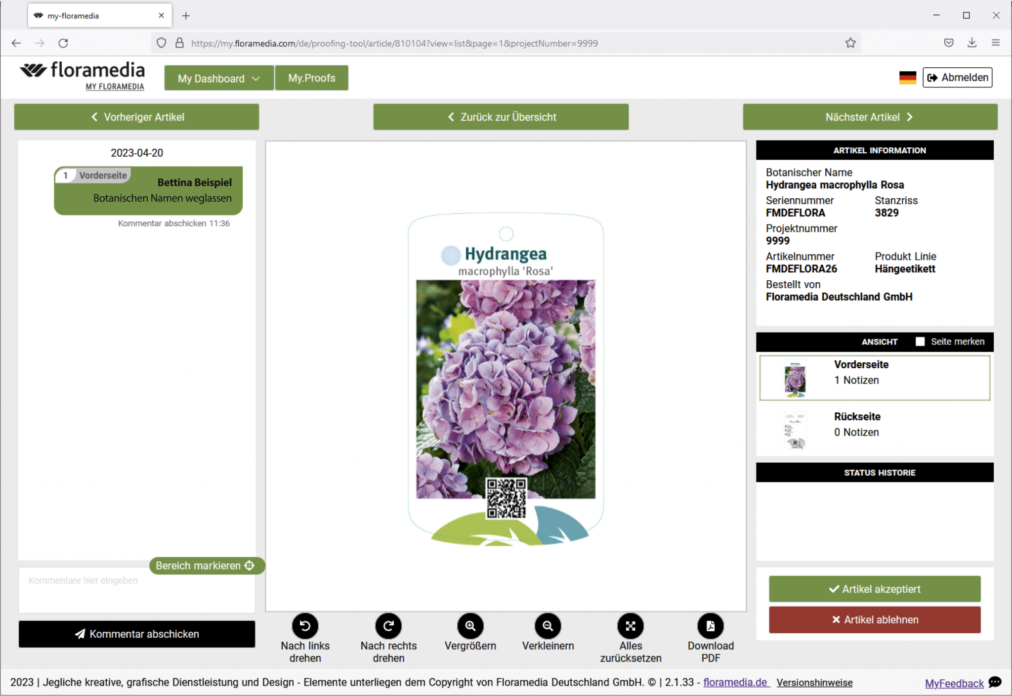 My Floramedia - Floramedia.de